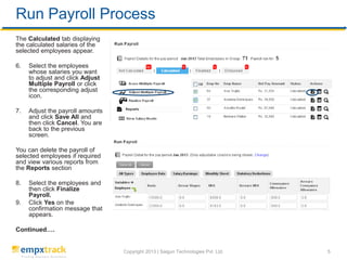 Web based Payroll Software | PDF | Business Accounting & Finance | Business