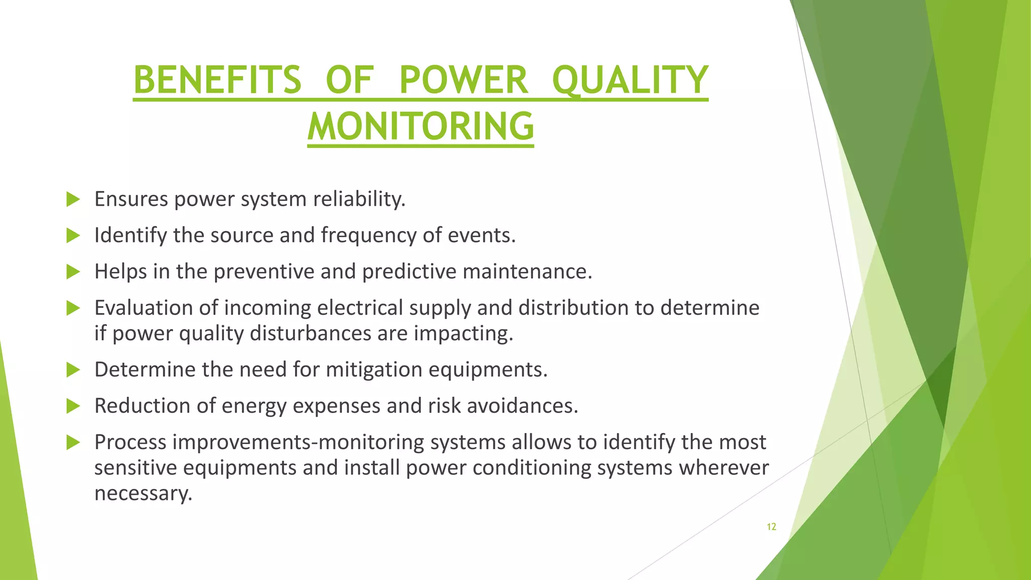 Web Based Power Quality Monitoring System Pptx Indoor Environmental