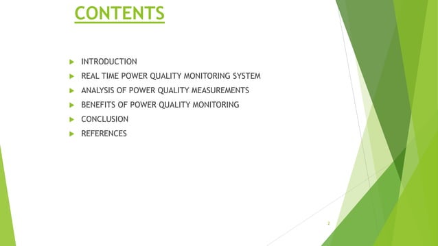 Web Based Power Quality Monitoring System Pptx Indoor Environmental