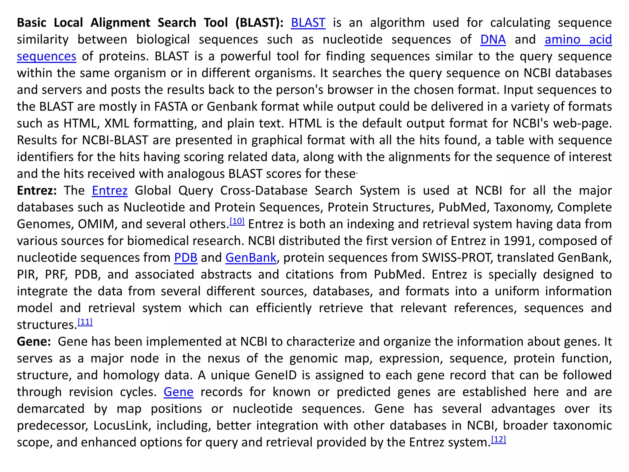 Web based servers and softwares for genome analysis | PPTX