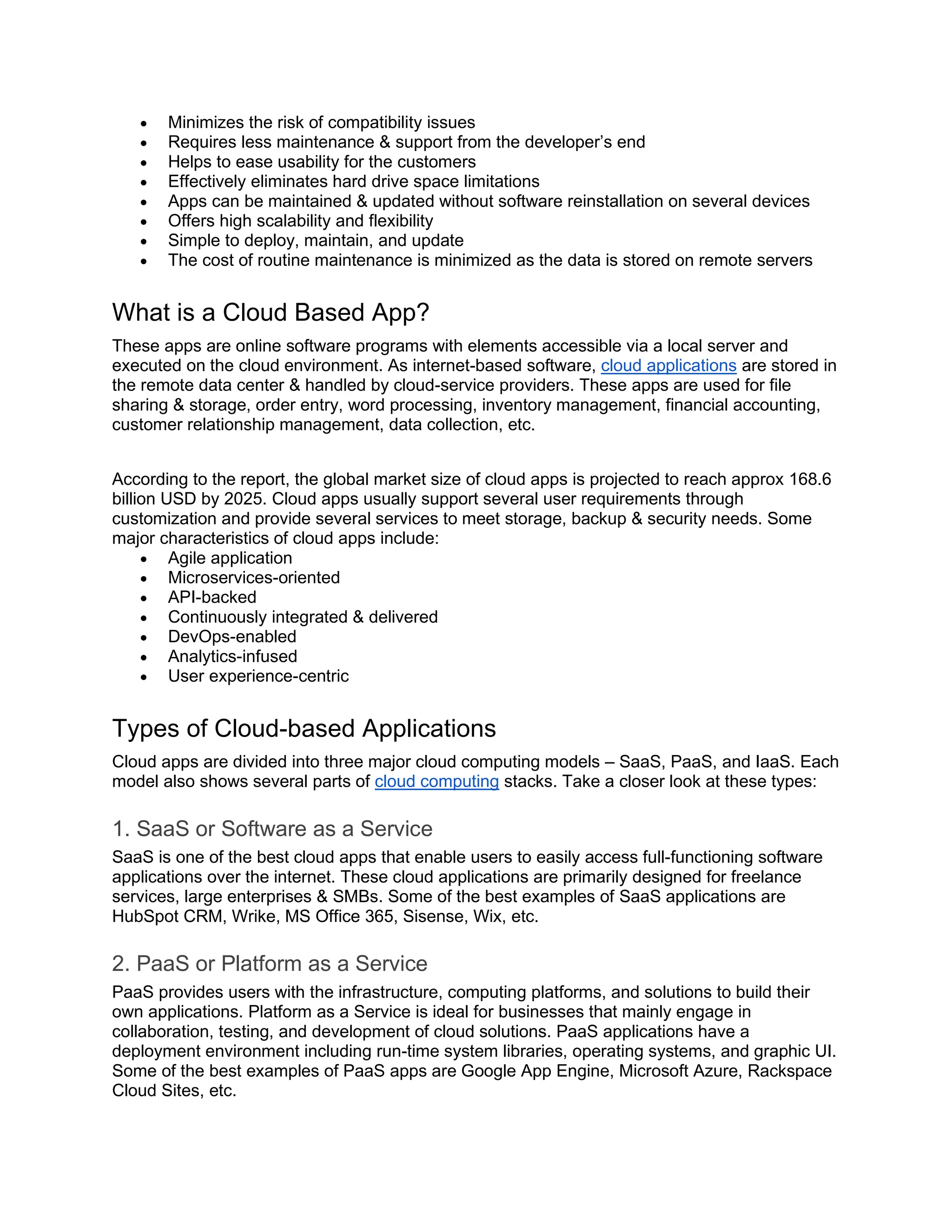 Web Based Vs Cloud Based Apps Complete Comparison (2).pdf | Web Development | Internet