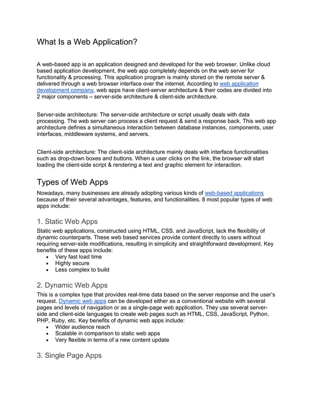 Web Based Vs Cloud Based Apps Complete Comparison (2).pdf | Web ...