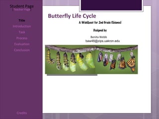 Webb butterflywebquest | PPT