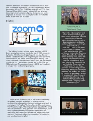 Zooming: The New Global Communication | PDF
