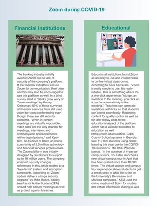 Zooming: The New Global Communication | PDF