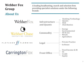 Webber Fox Group | PPT