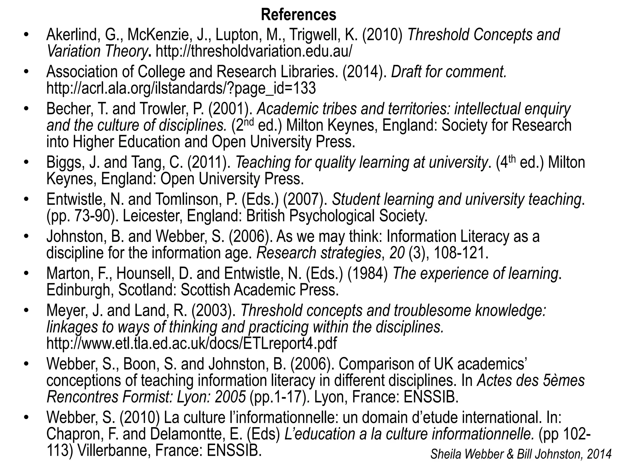 Information Literacy as a discipline: a contemporary perspective | PDF