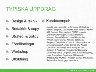 Webbevaking - Kundexempel | PPTX