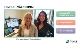 Webbinarium- Digitalt ledarskap 7/10 | PPTX