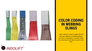 Indolift's High - Quality Webbing Sling | PPT