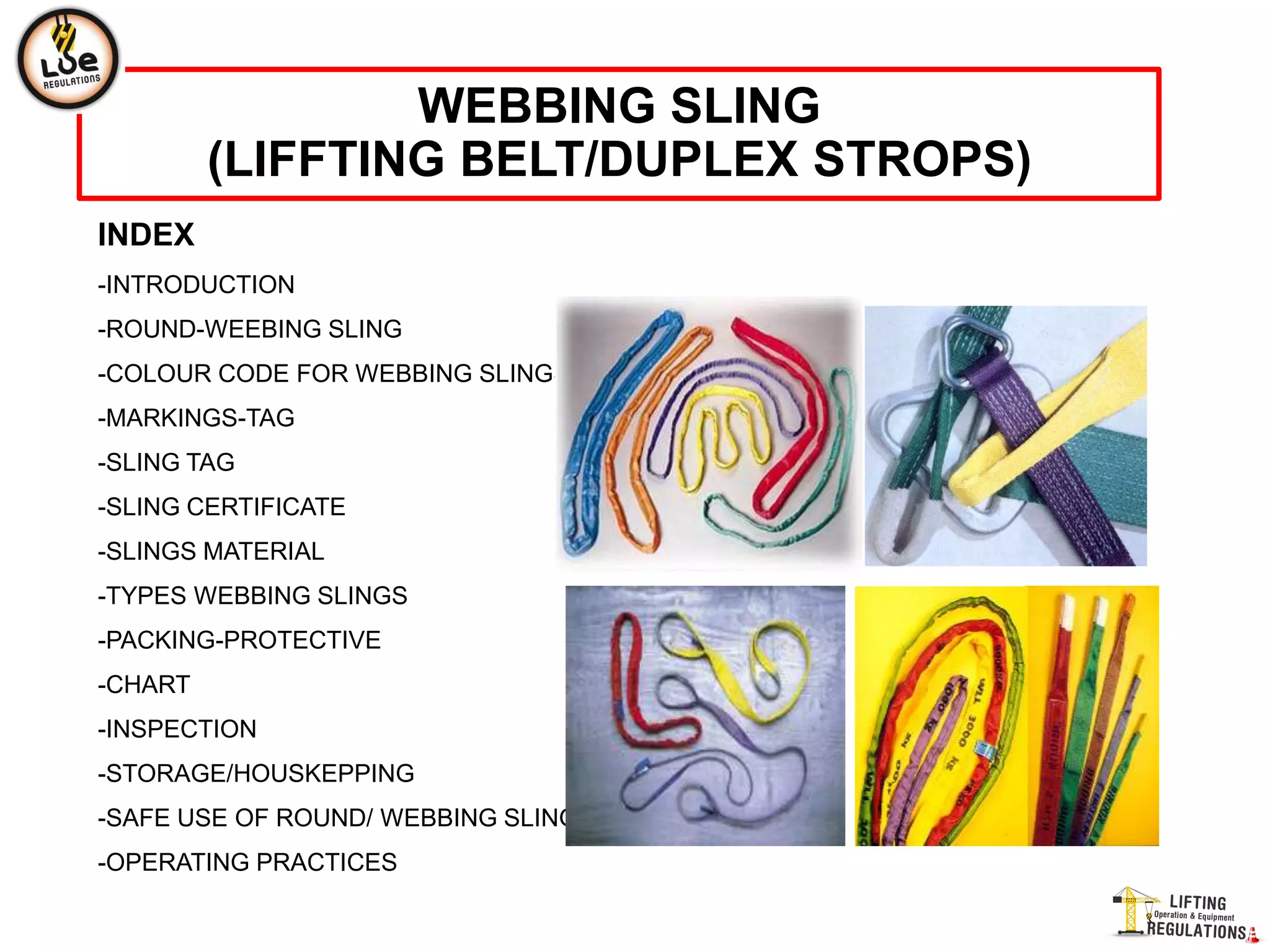 Webbing Sling | PPTX