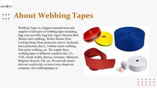 Webbing N Tapes | PPTX | Web Development | Internet