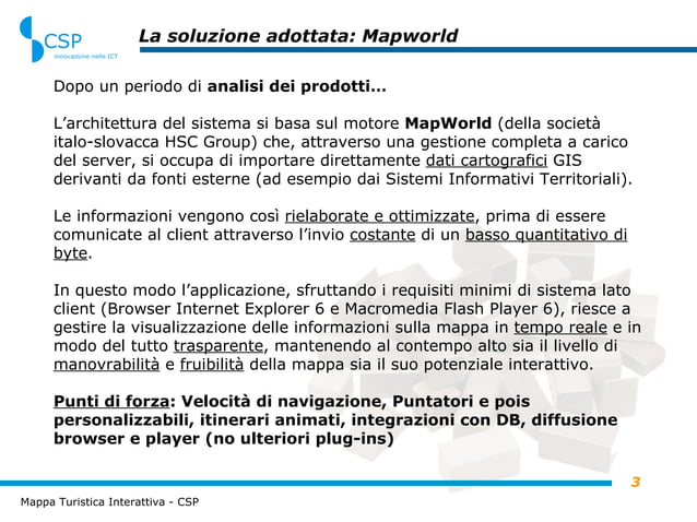 Webbit Mappa interattiva | PPT