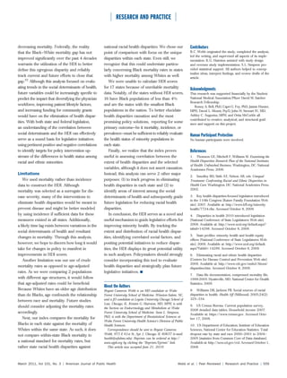 From Politics to Parity: Using a Health Disparitiies Index to Guide ...