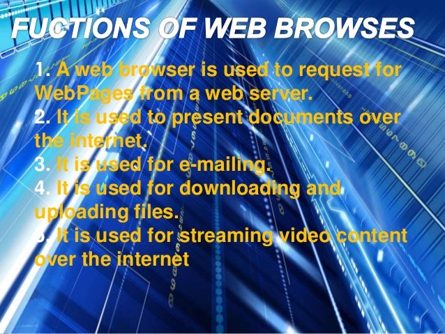 Web browers