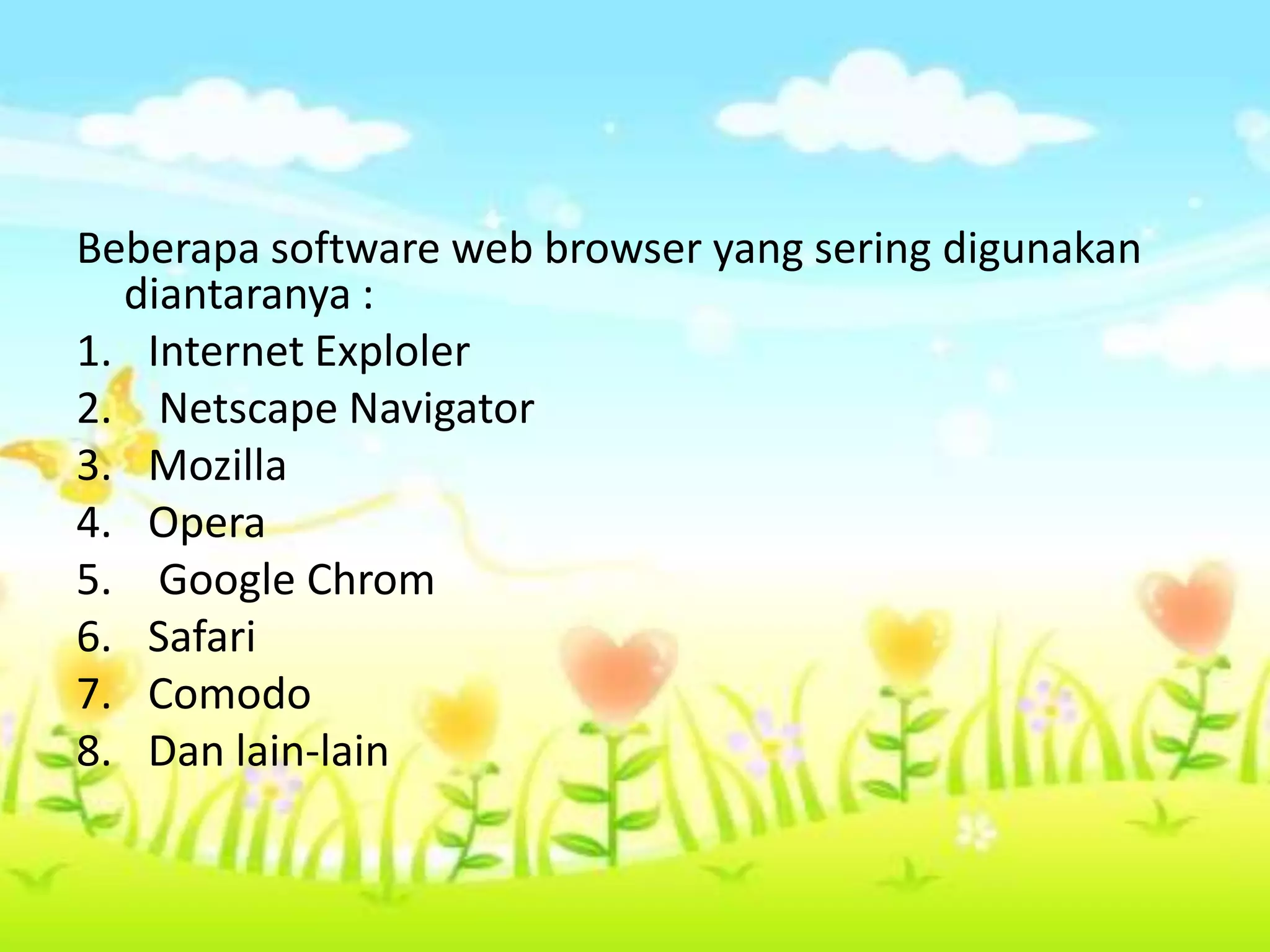 Web browser | PPTX