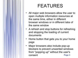 Web browser | PPT