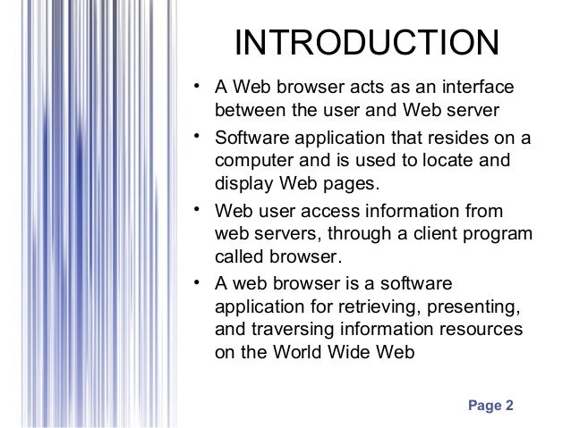 Web browser