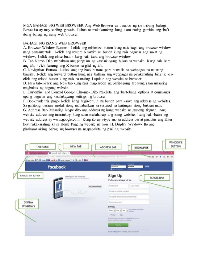 Web browser tagalog | DOCX