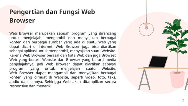 materi web browser kelas sembilan informatika | PPTX