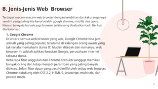materi web browser kelas sembilan informatika | PPTX