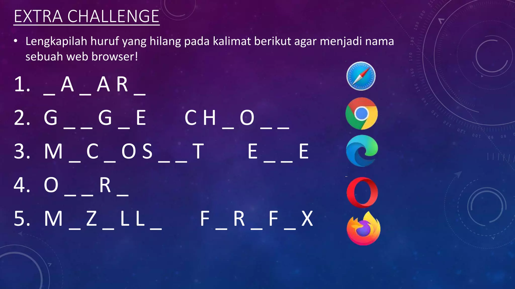 Web browser for Grade one | PPTX