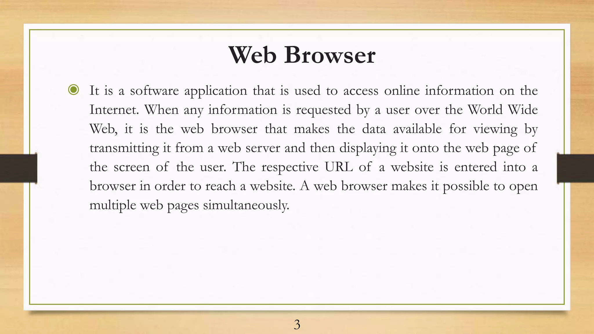 Web browser and Security Threats | PPTX