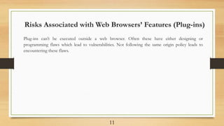 Web browser and Security Threats | PPTX