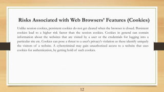 Web browser and Security Threats | PPTX
