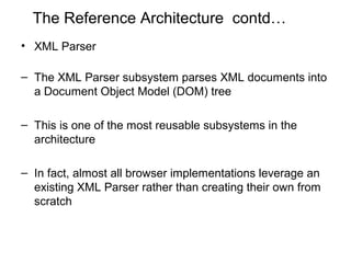 Web browser architecture.87 to 88 | PPT