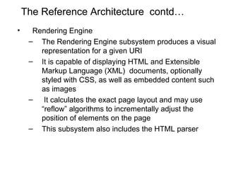 Web browser architecture.87 to 88 | PPT