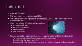 Web Browser Artifacts | PPTX