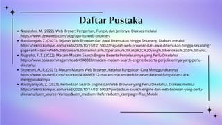 Web Browser dan Search Engine (Aaisha Kamilah P.S) | PDF