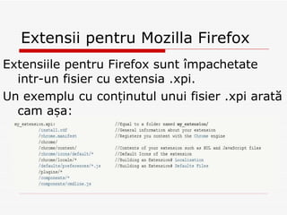 Web browser extension development | PPT