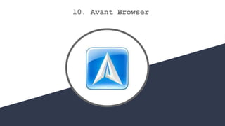 Top 10 Web Browser List | PPTX