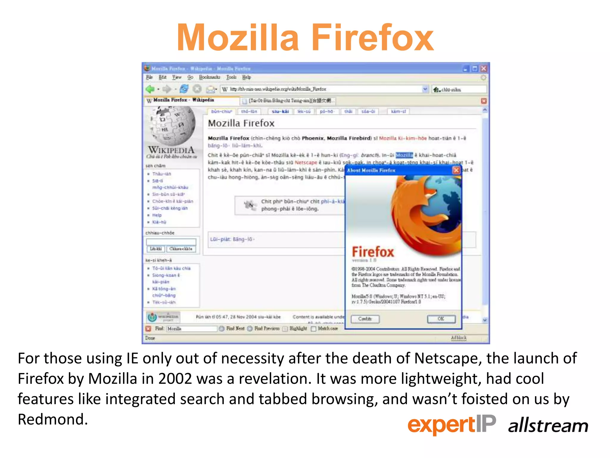 Six browsers that changed the world (wide web) | PPT