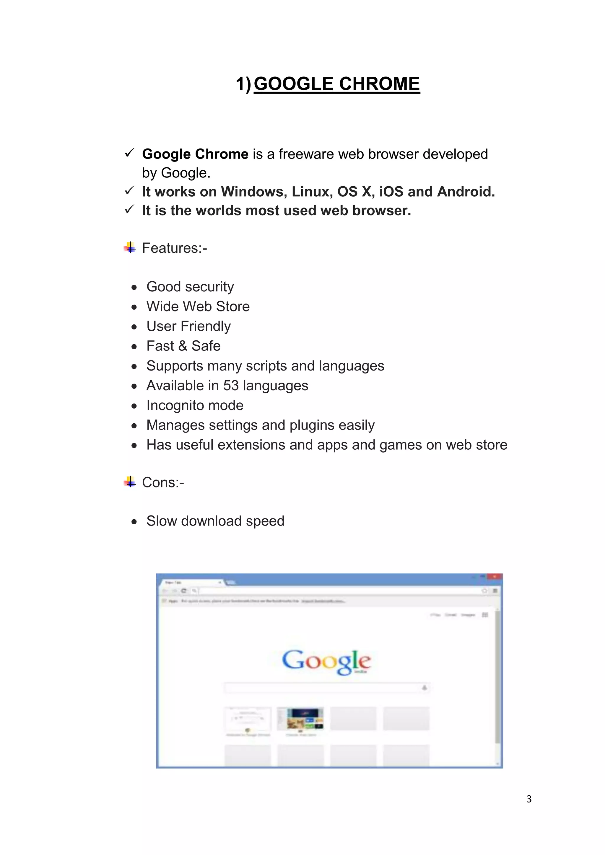 Top 10 Internet Browsers | PDF