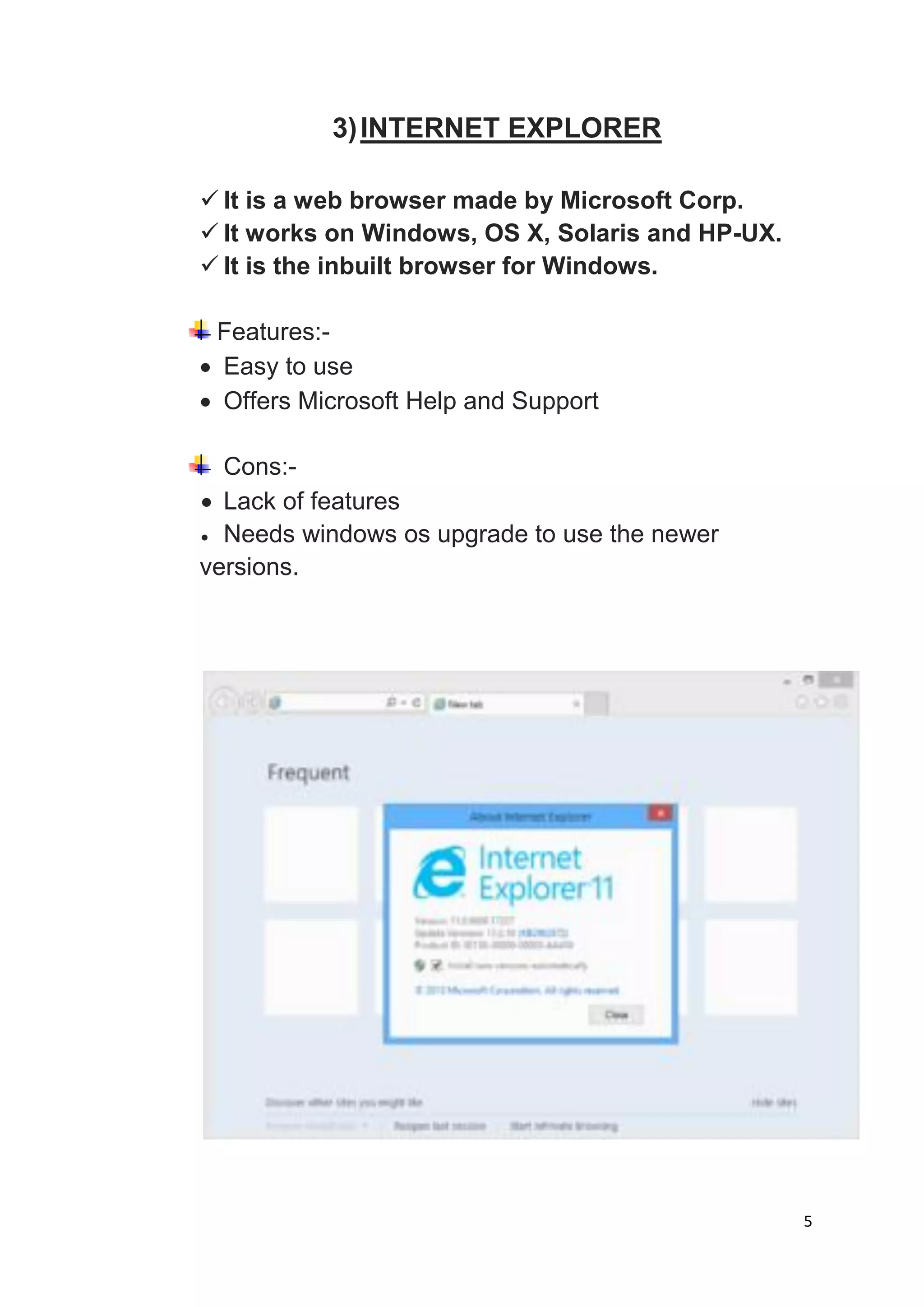 Top 10 Internet Browsers | PDF