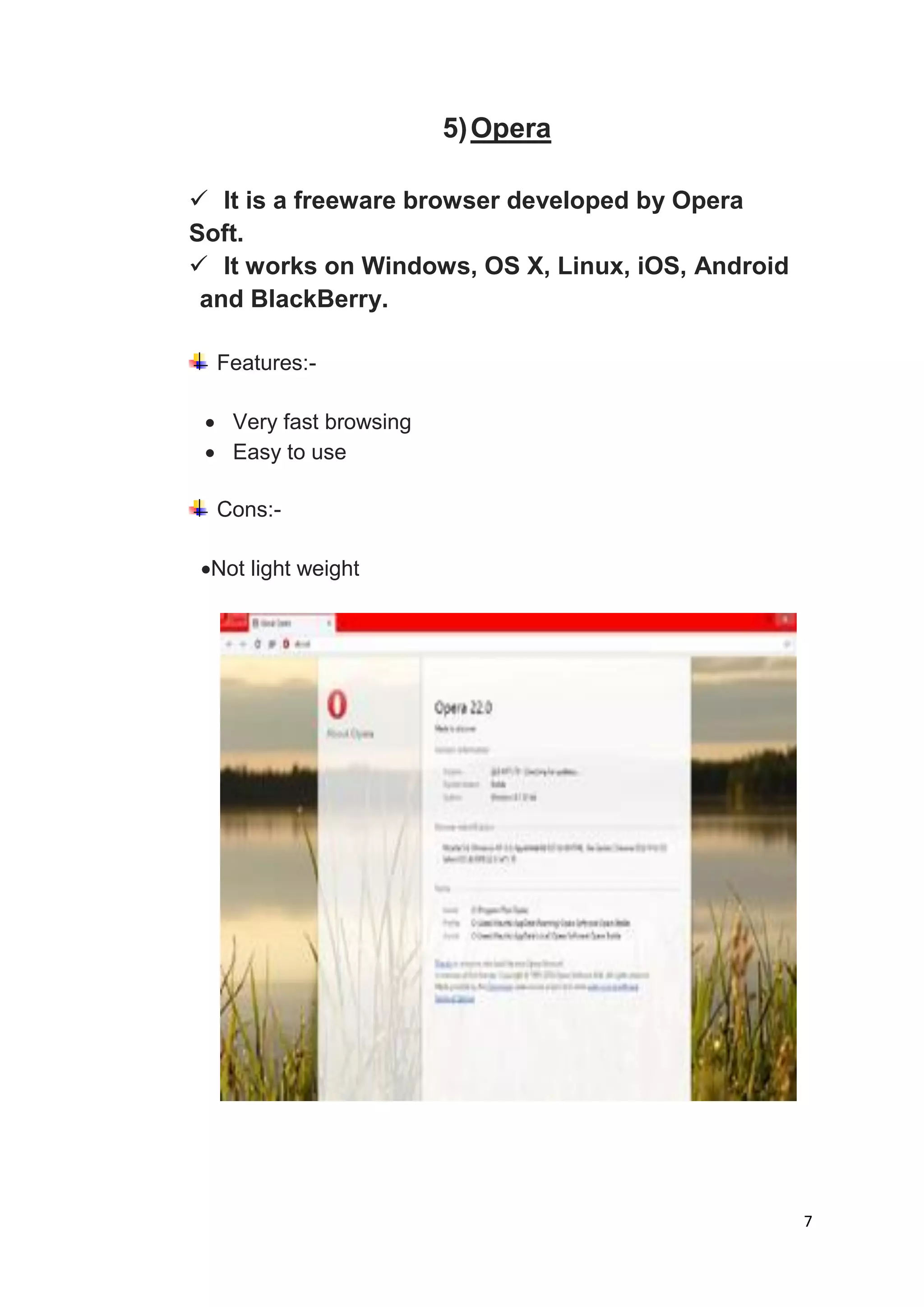 Top 10 Internet Browsers | PDF