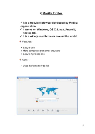 Top 10 Internet Browsers | PDF