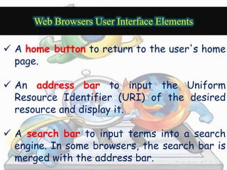 Web browsers | PPTX | Browsers | Computer Software and Applications