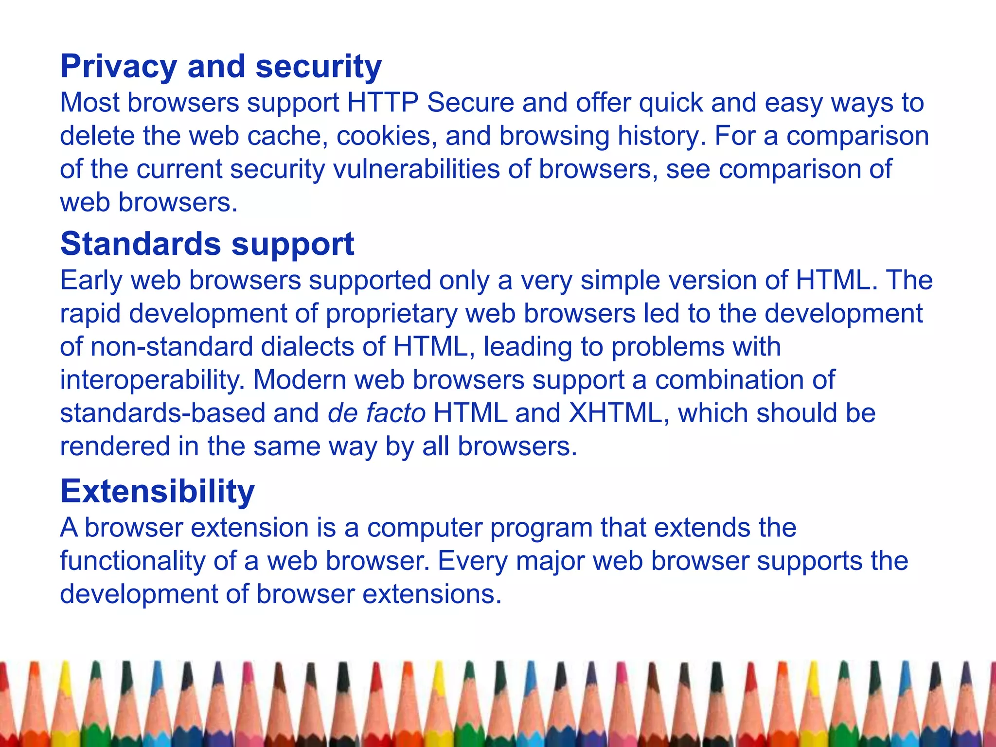 Web browsers | PPTX