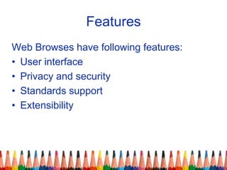Web browsers | PPTX