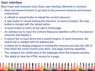 Web browsers | PPTX