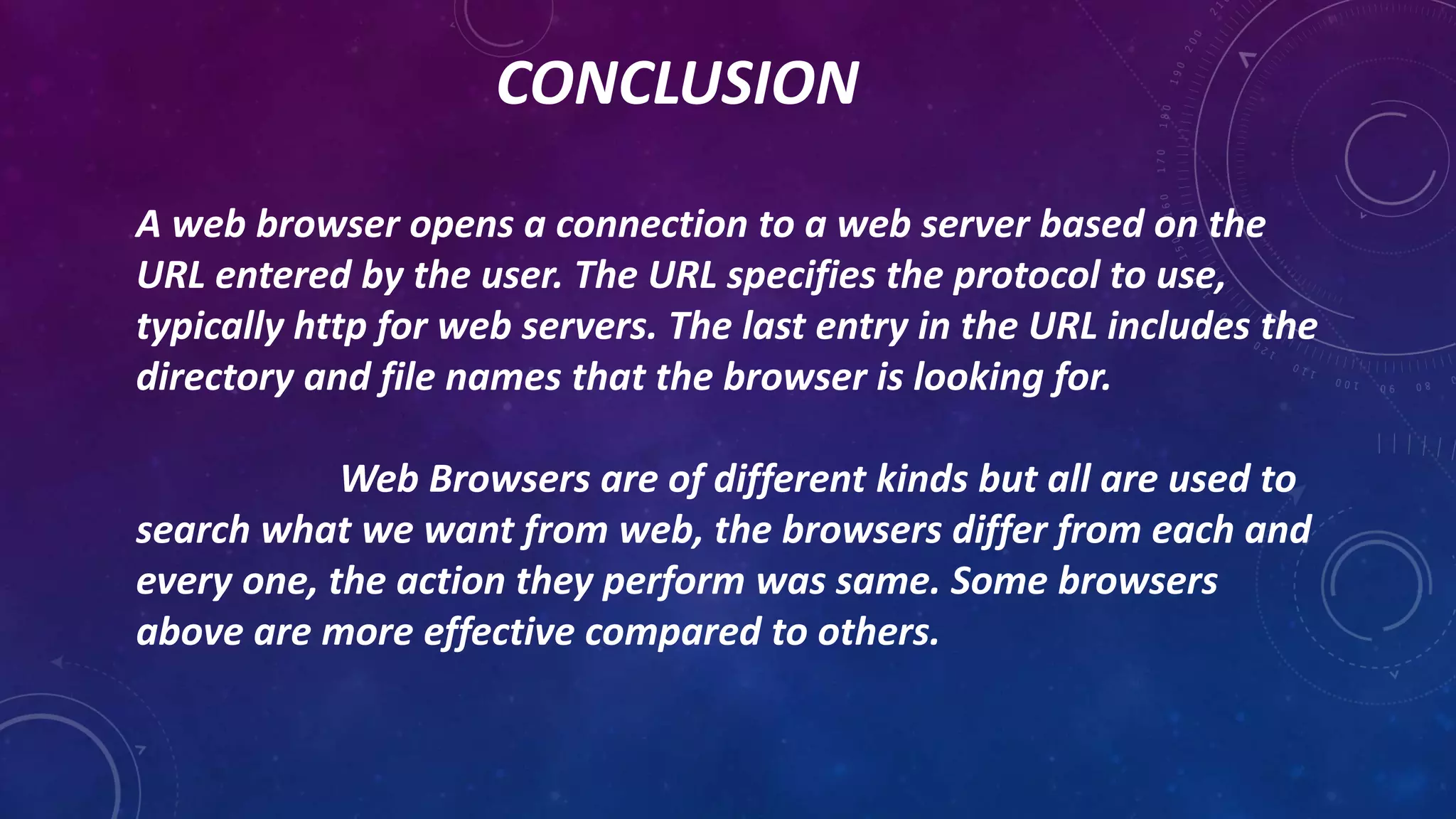 Web browsers | PPTX