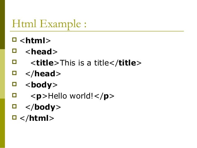Web browsers and web document