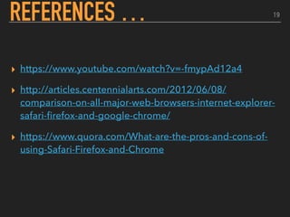 Web Browsers - Their Main working | PPT