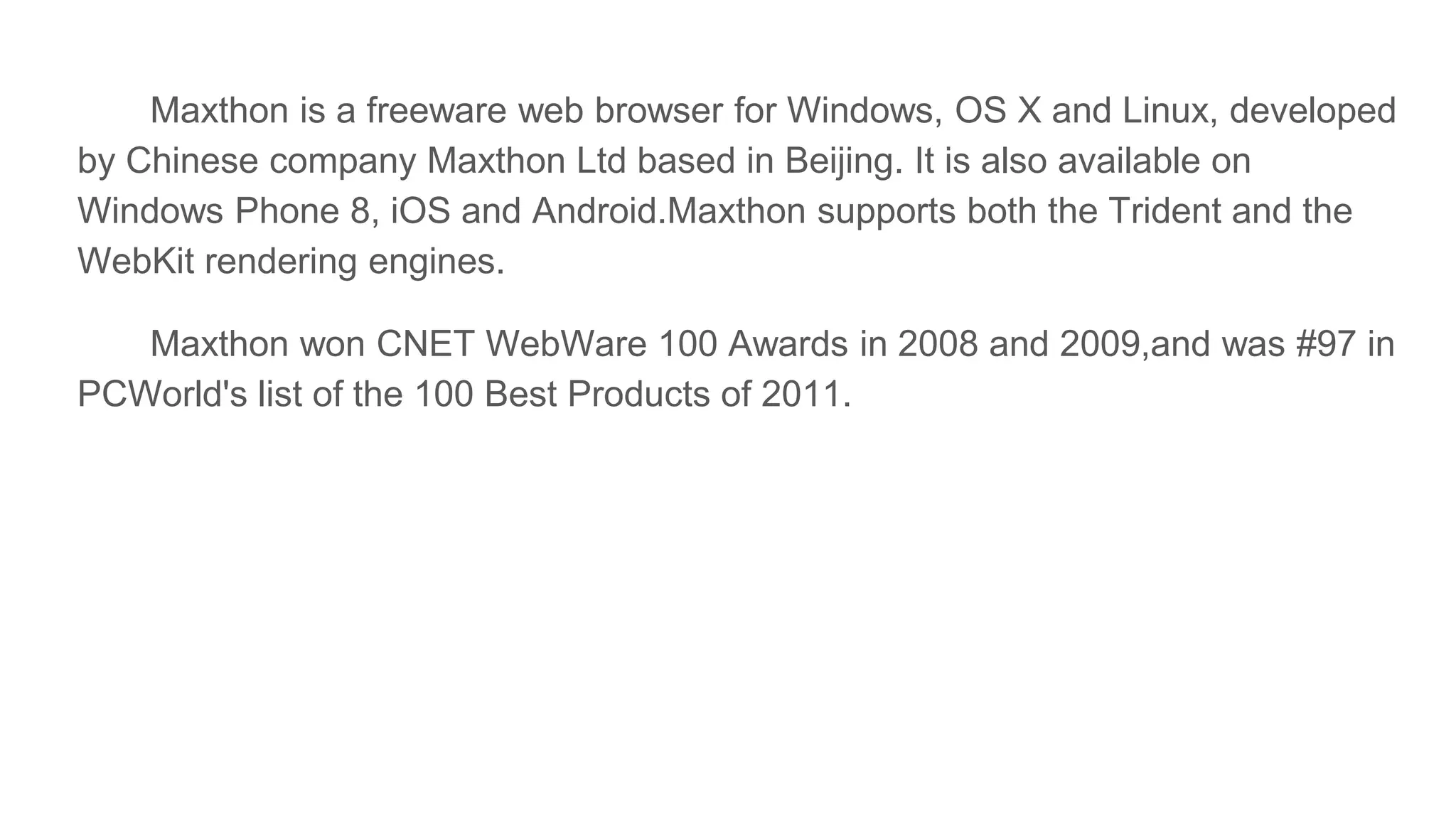 Types of Web Browser | PPTX