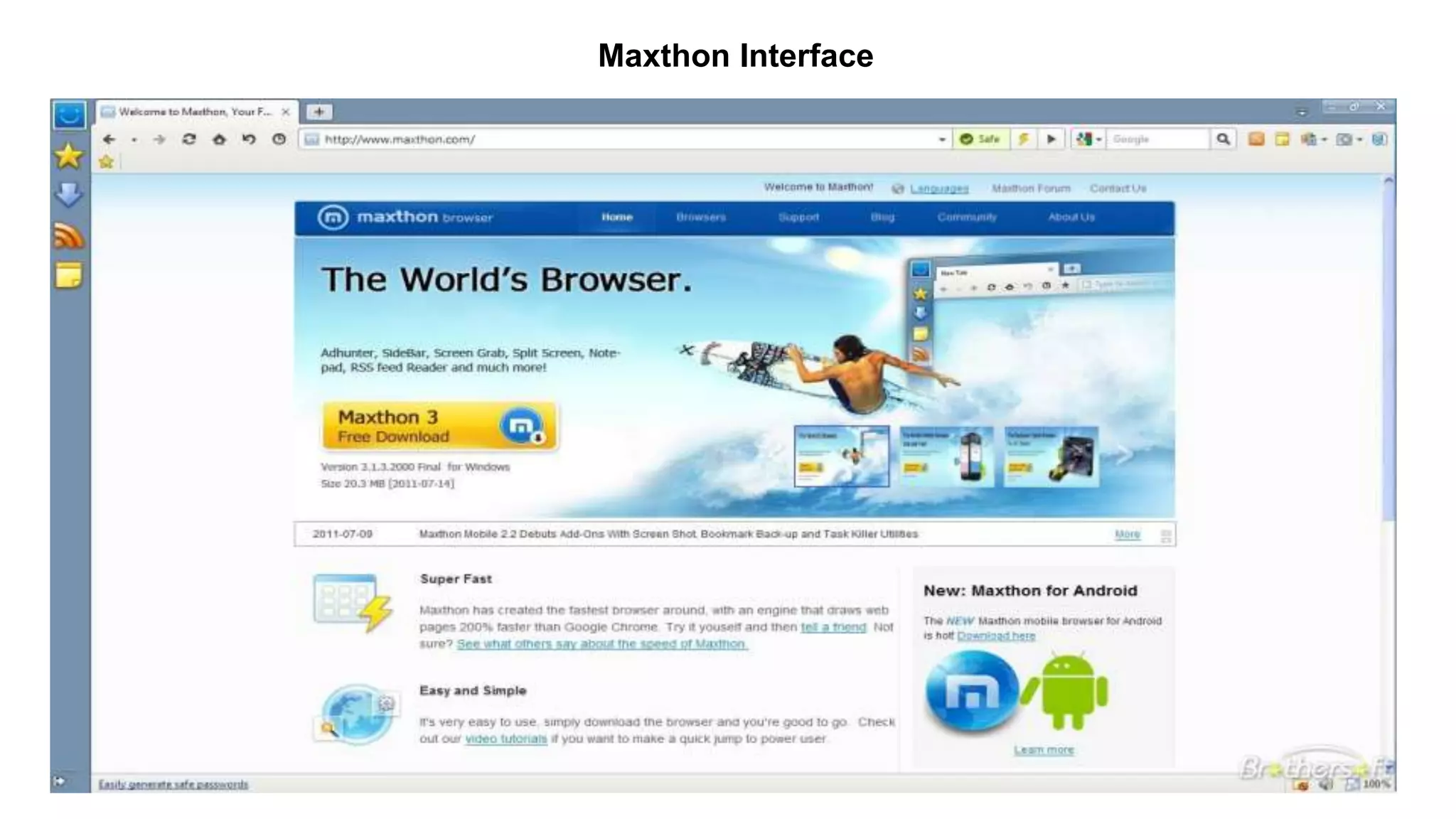 Types of Web Browser | PPTX