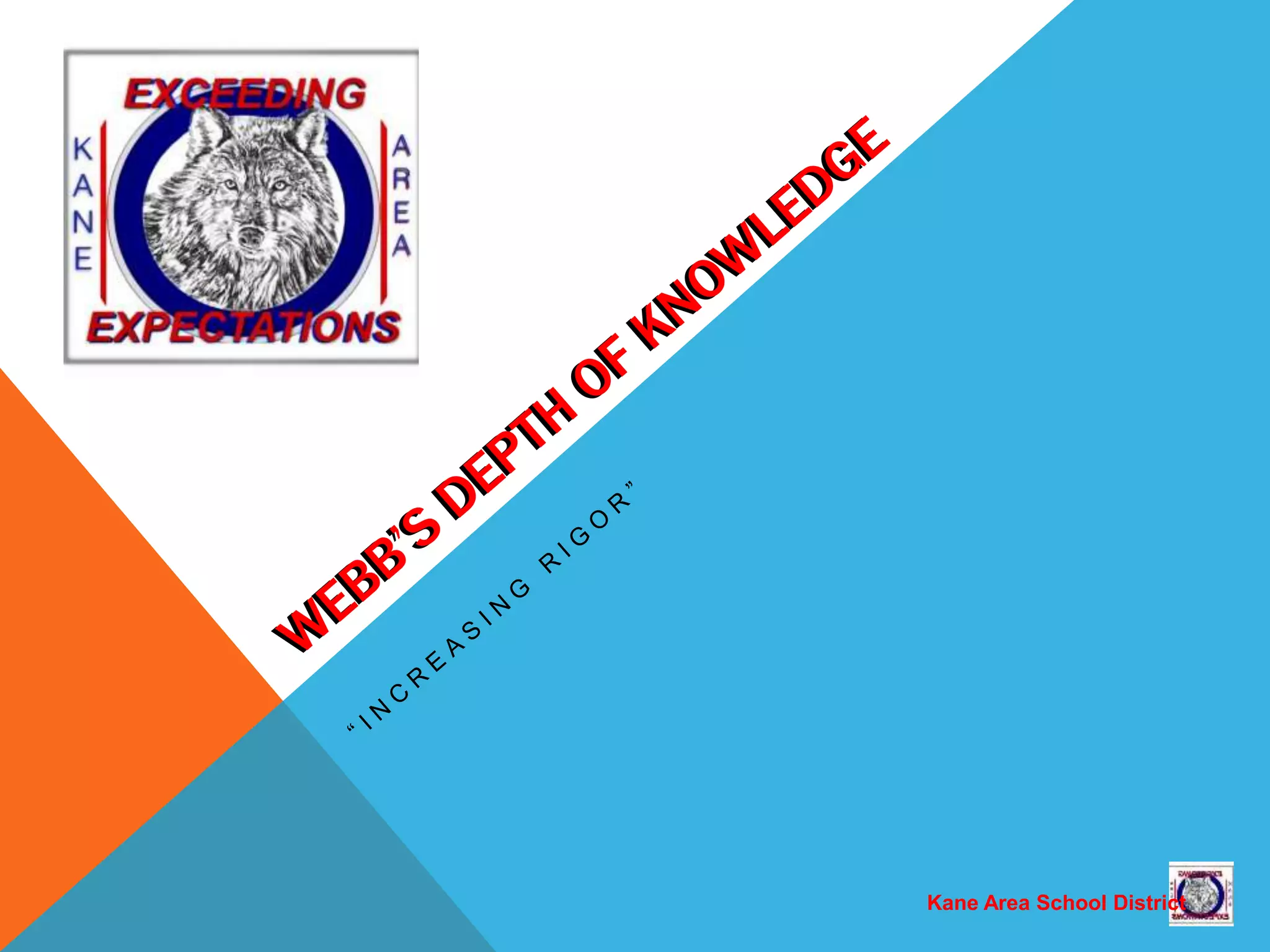 Webb s depth_of_knowledge | PPTX